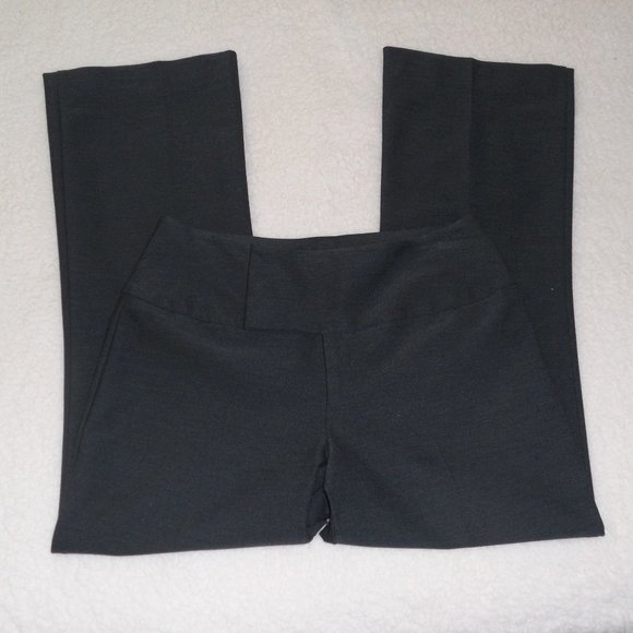 Cache | Pants & Jumpsuits | Cache 8 Gray Wide Leg Pants Wwide Waistband ...